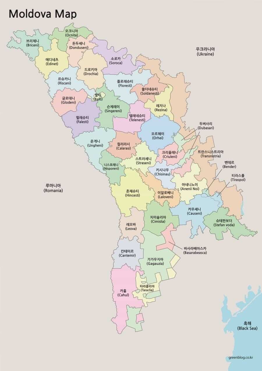 터키(튀르키예) 지도 3가지 종류 무료 다운로드 - GREEN BLOG