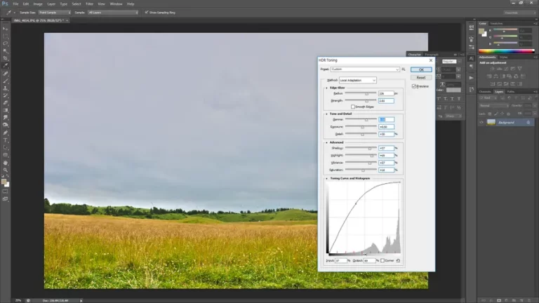 포토샵 편집 사진을 HDR 보정하는 4가지 방법 - GREEN BLOG