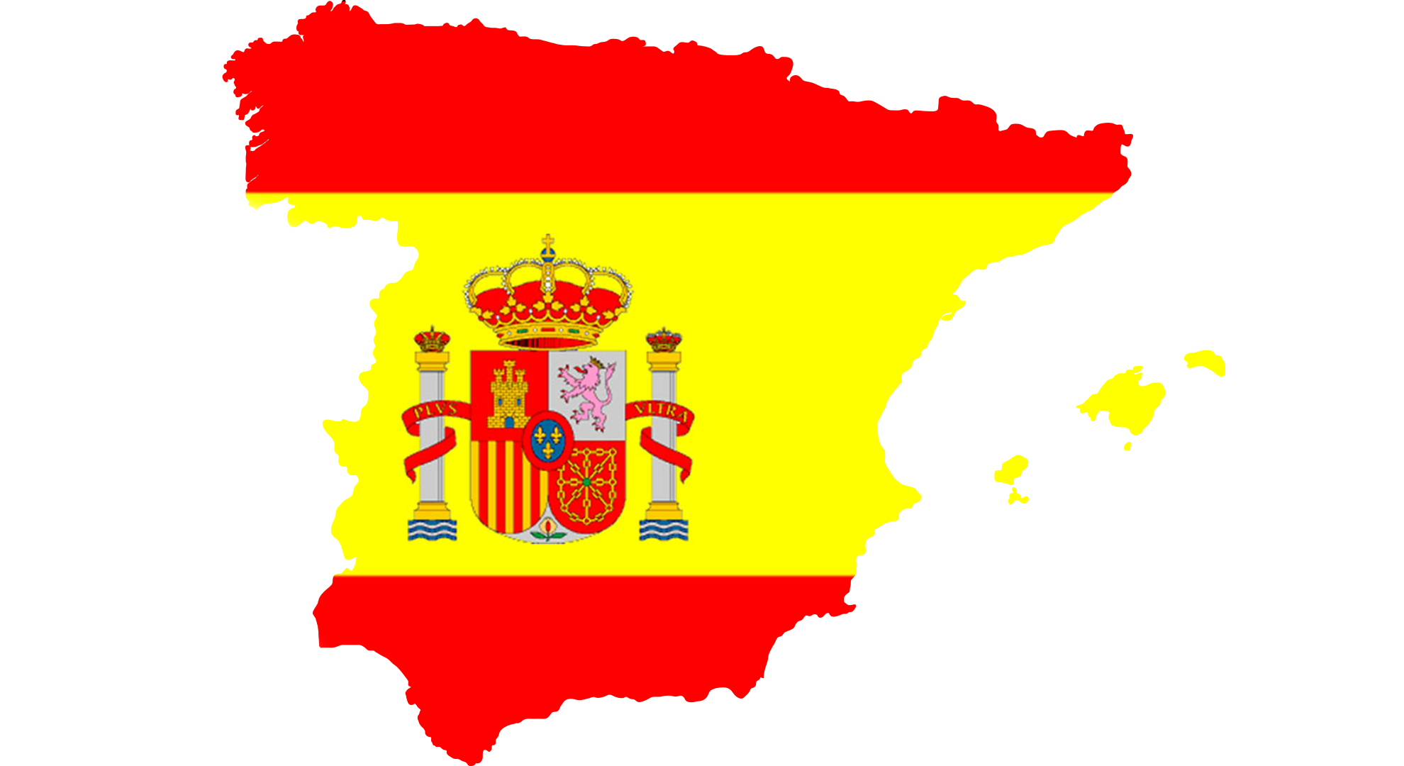 Spain Map Download Set Showing Regions, Cities, and Outline | GREEN BLOG